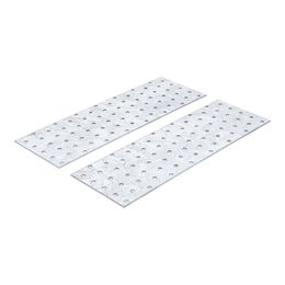 BGS Do it yourself Stahl-Lochplatten-Satz 300 x 100 x 2 mm 2-tlg. (80788)