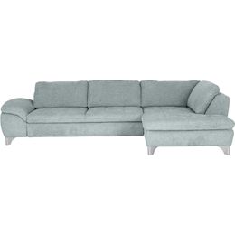 Ecksofa DIE PLANBAR "MP-IN14007", famosa ocean, B:306cm H:84cm T:197cm, 100% Polyester, Sofas, Ecksofa, wahlweise mit Bettfunktion und verstellbaren Kopfst&uuml;tzen
