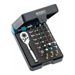 Hazet Bit-Satz 863MBIT/33 Sechskant massiv 6,3 (1/4 Zoll) Innen-Sechskant Profil, Kreuzschlitz Profil PH, Tamper Resistant TX Profil, Schlitz Profil, )