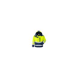 Fristads High Vis Winterjacke Kl. 3 4043 PP Gr&ouml;&szlig;e L Warnschutz-Gelb/Marine ; FRISTADS KANSAS (119630-171-L)