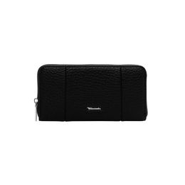 Geldb&ouml;rse Tamaris "Geldb&ouml;rse TAS Katrina", Herren, schwarz (schwarz 100), Obermaterial: 60% Polyurethan PU. 40% Polyester PES., Kleinlederwaren