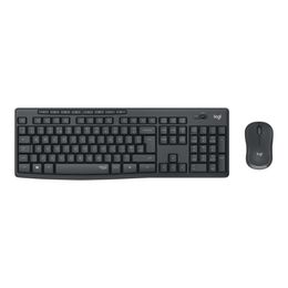 Logitech Tastatur/Maus Set SilentTouch,Wireless MK295 graf (920-009794)