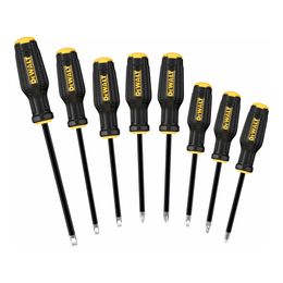 Dewalt MAXFIT Schraubendreher-Set 8-tlg. mit feststehender Klinge DWHT65102-0)