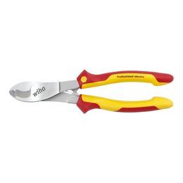 wiha Kabelschneider Professional electric mit ein- und ausschaltbarer &Ouml;ffnungsfeder 210 mm (43662))