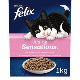 FELIX Junior Sensations Trockenfutter 1 kg