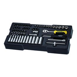 Stanley 1/4&ldquo; Steckschl&uuml;ssel/Zubeh&ouml;r 60-tlg (STMT1-74175)
