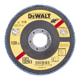 Dewalt F&auml;cherschleifscheibe 115 mm K120 flach DT3295-QZ)
