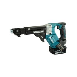 Makita Akku-Magazinschrauber 18V / 5,0 Ah, 2 Akkus + Ladeger&auml;t im MAKPAC (DFR551RTJ)