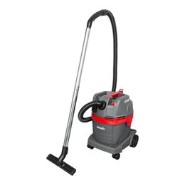 Starmix Allzweck-Sauger (nass/trocken) mit 22l-Beh&auml;lter und Steckdose bei Arbeiten mit geringer Staubemission mit PressClean-Filterabreinigung (102573)