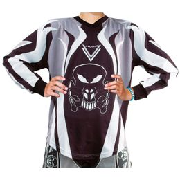 Motocross-Shirt Roleff "RO 850" Gr. L, schwarz, Shirts, Herren, L, Obermaterial: 100% Polyester