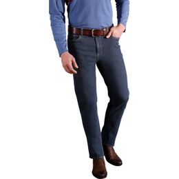 Herren 5-Pocket-Jeans mit Kontrastn&auml;hten dark blue-denim, Gr&ouml;&szlig;e 48