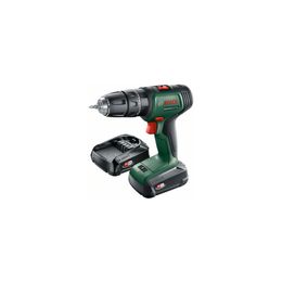 Bosch Akku-Zweigang-Schlagbohrschrauber UniversalImpact 18V mit 2x Akkupack, Ladeger&auml;t (06039D4102)