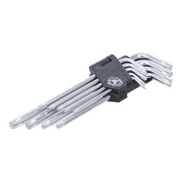 BGS Do it yourself Winkelschl&uuml;ssel-Satz lang T-Profil (f&uuml;r TX) T10 - T50 9-tlg. (816)