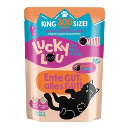 Lucky Lou Lifestage Adult Gefl&uuml;gel & Ente Katzen-Nassfutter getreidefrei 6x300g