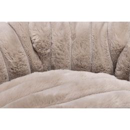 Designed by Lotte Katzenbett Reza rund beige 50x50x15 cm