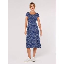 Midikleid Apricot "Midikleid", Damen, Gr. XS (34), N-Gr, lila, Obermaterial: 100% Viskose CV., Kleider Midikleid, Elastischer Bund