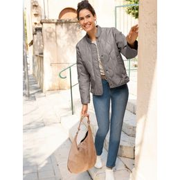 Blouson Inspirationen, Damen, Gr. 48, taupe, 100% Polyester, Wattierung:100% Polyester, unifarben, Jacken Blouson