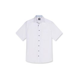Businesshemd OLYMP "OLYMP Luxor, modern fit, New Kent", Herren, Gr. 38, Normaler Arm, wei&szlig;, 100% Baumwolle, Hemden