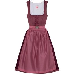 Spieth & Wensky Spieth & Wensky Midi Dirndl Fibi Beere (Gr&ouml;&szlig;e: 38)