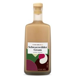 Schladerer Schwarzwald Cream Lik&ouml;r (17,5 % vol 0,5 Liter)