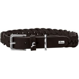 Hunter SOLID EDUCATION Special Set Halsband & F&uuml;hrleine | schwarz 45 / 13/200