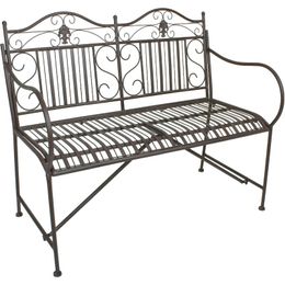 Garden Pleasure Gartenbank &raquo;Mangan&laquo; silber Edelstahl B/H/T: 106cm x 91cm x 57cm