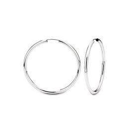 Amor Damen Paar Creolen &raquo;9061778&laquo; Made in Germany silber Silber 925 (Sterlingsilber)