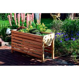 Dobar Hochbeet &raquo;Gr. XL&laquo; BxTxH: 100x45x60 cm bunt Holzwerkstoff B/H/T: 100cm x 60cm x 45cm