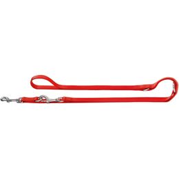 Hunter Verstellbare F&uuml;hrleine Ecco Sport rot / 15/200