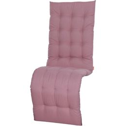 siena GARDEN Liegenauflage &raquo;ATRIA Relaxauflage, 170 cm&laquo; Dessin Uni, aus 100% recyceltem Polyester, in verschiedenen Farben rosa Polyester B/H/T: 48cm x 6cm x 170cm