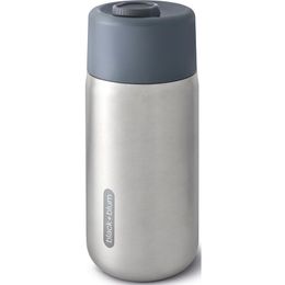 black+blum Coffee-to-go-Becher &raquo;To Go&laquo; mit Vakuumisolierung, 340 ml grau Edelstahl, Kunststoff &Oslash; 7cm x 17cm, 340ml