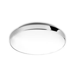 Briloner LED Deckenleuchte - wei&szlig;-chrom - 13 W 1400 lm