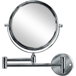 Kleine Wolke Kosmetikspiegel &raquo;Ridge Mirror&laquo; 3-fach Vergr&ouml;&szlig;erung silber Glas, Metall B/H/T: 16cm &Oslash; 17cm