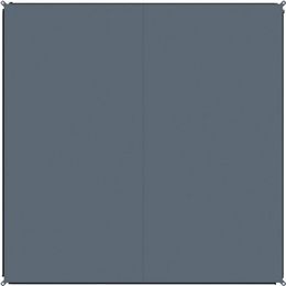 BENT Outdoorteppich &raquo;Carpet Plain&laquo; rechteckig 4 mm H&ouml;he PFC frei grau Polyester B : 250cm 1 Stk., 4mm, L: 250cm
