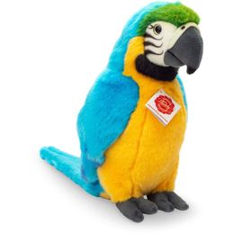 HERMANN TEDDY ORIGINAL Kuscheltier &raquo;Papagei Gelbbrustara, 26 cm&laquo; zum Teil aus recyceltem Material bunt Einheitsgr&ouml;&szlig;e Kuscheltier