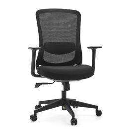 hjh OFFICE Home Office B&uuml;rostuhl Sedito Stoff / Netzstoff mit Armlehnen