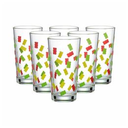 Ritzenhoff & Breker Ritzenhoff & Breker Trinkgl&auml;ser Haribo Allover 380 ml 6er Set