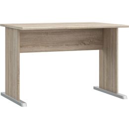 FORTE Schreibtisch &raquo;Tempra&laquo; Breite 108 cm braun B/H/T: 108cm x 72cm x 72cm
