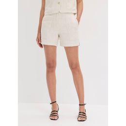 bonprix Bermuda in Loose Fit, beige, Gr.40, Bermuda in Loose Fit