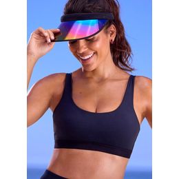 active by Lascana LASCANA ACTIVE Sport-BH schwarz Gr. XL (44). Ohne B&uuml;gel