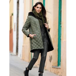 Heine Damen Wendejacke, Gr&uuml;n, Gr. 44, Steppjacken, Material: Polyester. Wattierung: Polyester