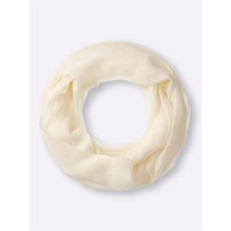 Heine Damen Loop, Natur, T&uuml;cher & Schals, Material: Viskose