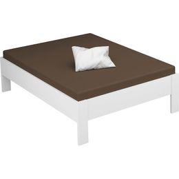 Rauch Futonbett &raquo;Aditio&laquo; ohne Kopfteil wei&szlig; Liegefl&auml;che L&auml;nge B: 200cm x 140cm, H&ouml;he Bett: 50cm, ohne Matratze
