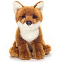 HERMANN TEDDY ORIGINAL Kuscheltier &raquo;Fuchs sitzend rotbraun, 20 cm&laquo; zum Teil aus recyceltem Material braun Einheitsgr&ouml;&szlig;e Kuscheltier