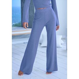 Copenhagen Studios Strickhose blau Gr. 36/38 f&uuml;r Damen. Mit Label. Bequem