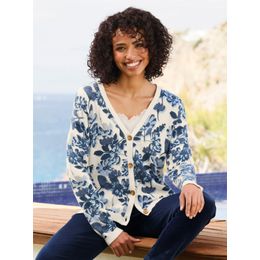 Heine Damen Strickjacke, Braun, Gr. 38, Strickjacken, Material: Viskose