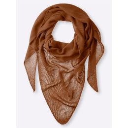 Heine Damen Tuch, Braun, T&uuml;cher & Schals, Material: Viskose