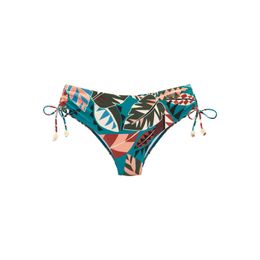 Buffalo Damen Bikini-Slip, Blau, Gr. 36, Bikinihosen, Material: Polyamid