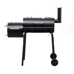 Tepro Smoker &raquo;Mini Smoker Wichita&laquo; BxTxH: 115x63,5x116,5 cm schwarz B/H/T: 115cm x 64cm