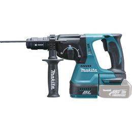 Makita Akku-Kombibohrhammer &raquo;DHR243Z&laquo; SDS+, ohne Akku und Ladeger&auml;t blau Mit Anschluss f&uuml;r Staubabsaugung